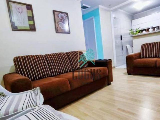 Apartamento no Condomínio Parque San Thomas com 54m², composto por 2 quartos, à venda por R$ 310.000