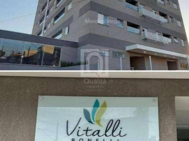 Apartamento no Condomínio Vitalli Vila Carvalho Sorocaba com Varanda Goumet