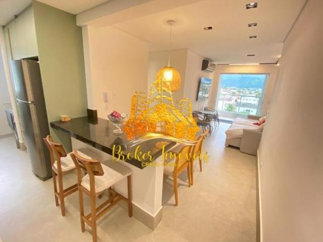Apartamento no Edifício Eurus Finamente Mobilado com Vista para Orla da Praia do Indaiá, 300 metros