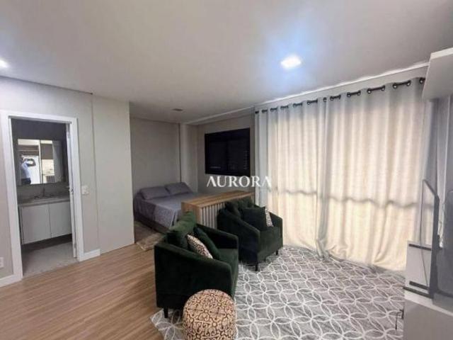 Apartamento no Edifício Freedom com 1 dormitório TODO MOBILIADO à venda, 47 m² Gleba Palhano L