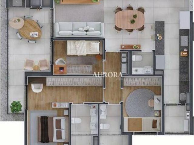 Apartamento no Edifício Solano com 3 dormitórios à venda, 116 m² por R$ 1.230.000 Centro Londrin