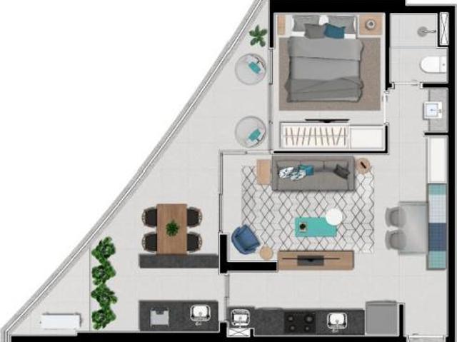 Apartamento no Fiusa One | Só aqui na Rosa e Rangel Consultoria e Assessoria Imobiliária