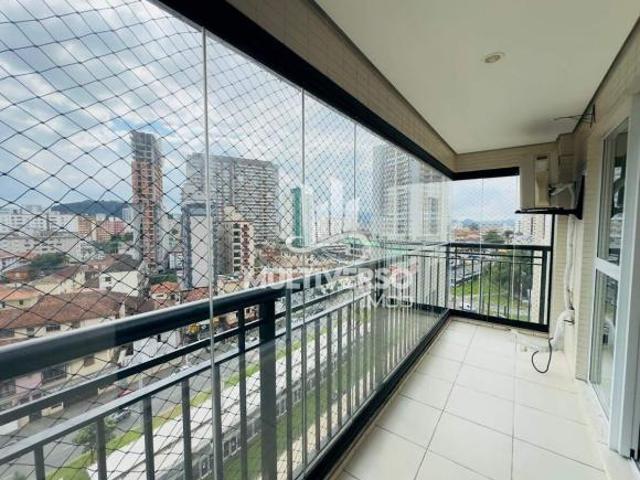 APARTAMENTO NO GONZAGA COM 3 DORMITÓRIOS, SACADA E LAZER COMPLETO!