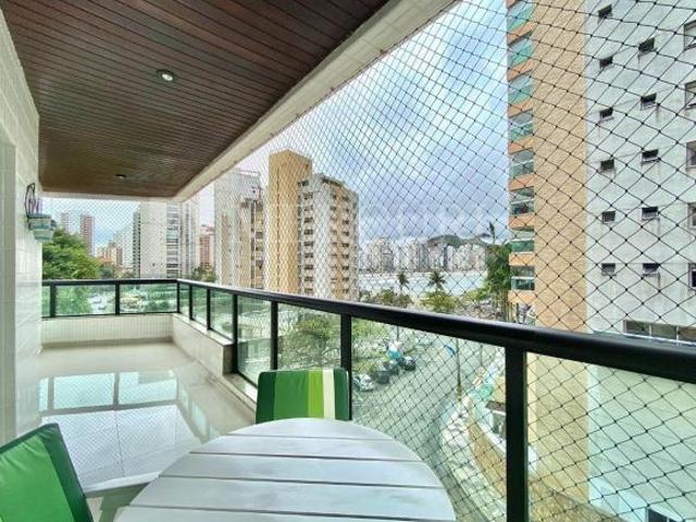 Apartamento no Guarujá, Astúrias 3 Quartos, Sendo 1 Suíte e Sacada com Vista Mercuri Imóveis Imo