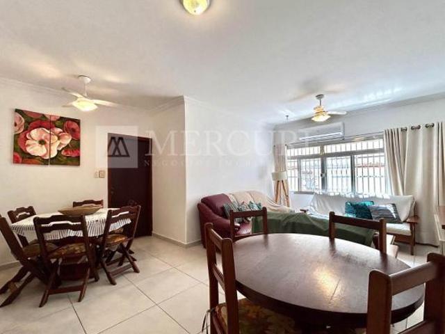 Apartamento no Guarujá, Enseada, 3 Quartos e Sala para 2 Ambientes Mercuri Imóveis Imobiliária