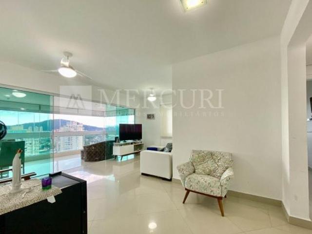 Apartamento no Guarujá, Enseada, 3 Quartos, Sendo Suítes e Varanda Gourmet com Vista Mar Mercuri I