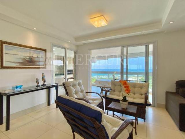 Apartamento no Guarujá, Enseada, 3 Quartos, Sendo Suítes e Varanda Gourmet com Vista Mar Mercuri I