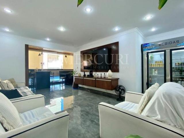 Apartamento no Guarujá, Enseada, 3 Quartos, Sendo 2 Suítes e Varanda Gourmet Mercuri Imóveis Imo