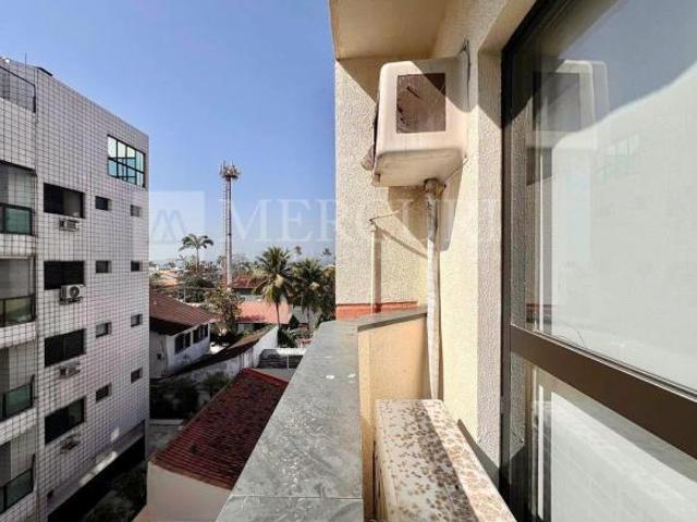 Apartamento no Guarujá, Enseada, 2 Quartos, Sendo 1 Suíte e Sacada com Vista Mar Mercuri Imóveis