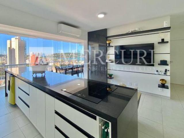 Apartamento no Guarujá, Enseada, com Vista Mar, 2 Quartos sendo 1 Suíte, Varanda Gourmet com vista p