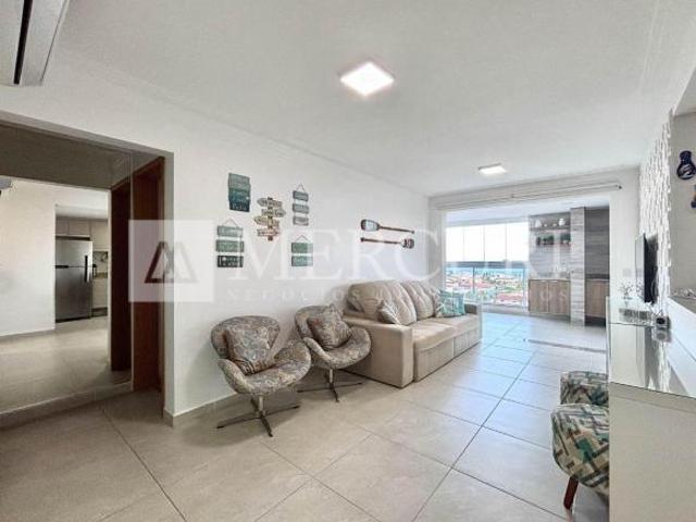 Apartamento no Guarujá, Enseada, com Vista Mar, 2 suítes e Área Gourmet
