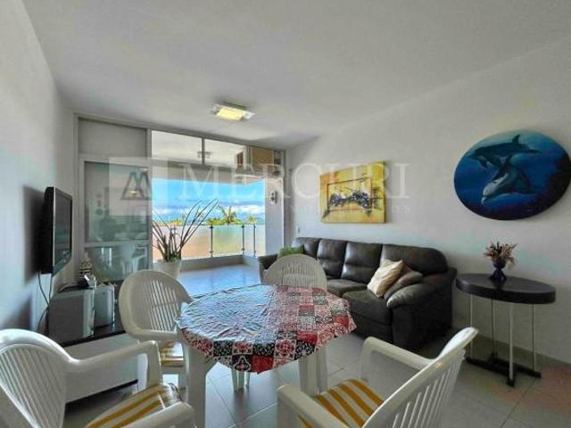 Apartamento no Guarujá, Enseada, com Vista Mar, 3 Quartos e Sacada Mercuri Imóveis Imobiliária n