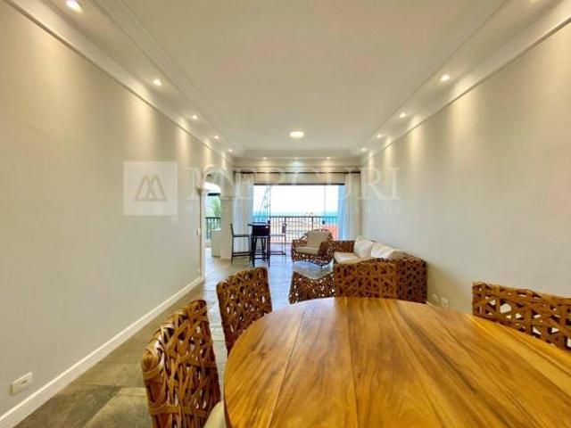 Apartamento no Guarujá, Enseada, Frente para o mar, Vista mar, 3 quartos sendo suítes Mercuri Imóv