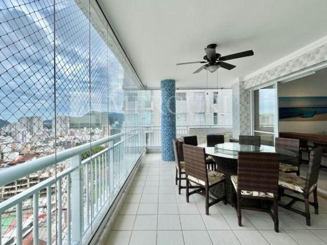 Apartamento no Guarujá, Jardim Astúrias, Repaginado, 3 Quartos e Varanda Gourmet Mercuri Imóveis
