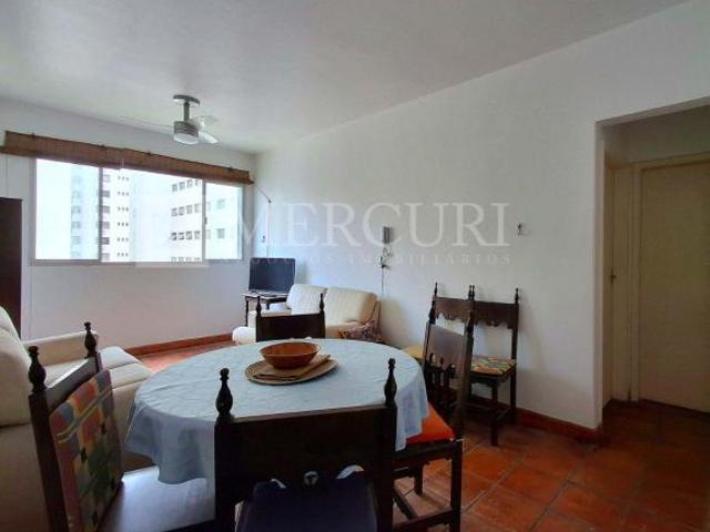 Apartamento no Guarujá, Pitangueiras, 1 Quarto e Sala para 2 Ambientes Mercuri Imóveis Imobiliár