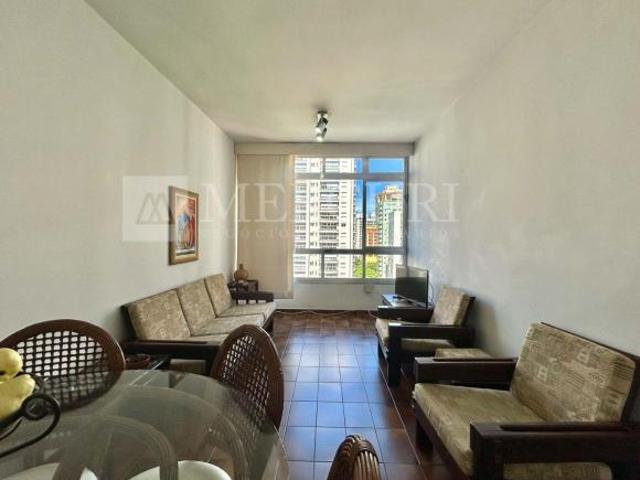 Apartamento no Guarujá, Pitangueiras, 2 Quartos e com Vista Parcial para o Mar Mercuri Imóveis I