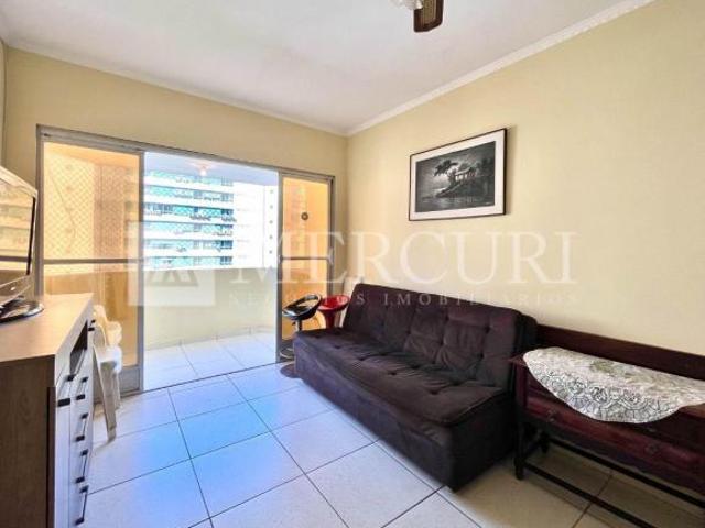 Apartamento no Guarujá, Pitangueiras, 2 Quartos, Sendo 1 Suíte e Sacada com Vista Urbana Mercuri I
