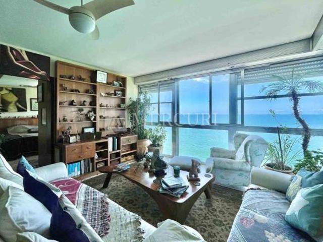Apartamento no Guarujá, Pitangueiras, 3 Quarto, Sendo 1 Suíte e Vista Total para o Mar Mercuri Imó
