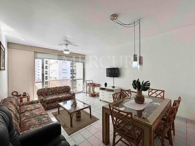 Apartamento no Guarujá, Pitangueiras, 3 Quartos e 1 Suíte, 90 Metros da Praia Mercuri Imóveis Im