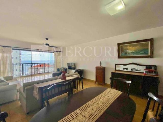 Apartamento no Guarujá, Pitangueiras, 3 Quartos, Sendo 1 Suíte e Sacada com Vista para o Mar Mercu