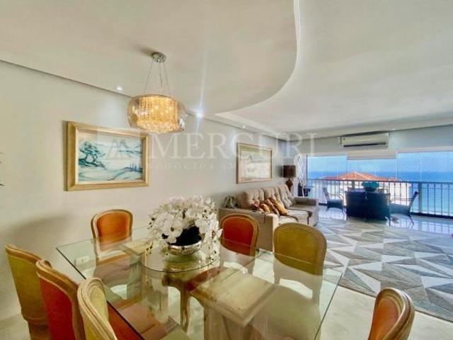 Apartamento no Guarujá, Pitangueiras, 3 Quartos, Sendo 1 Suíte e Varanda com Vista para o Mar Merc