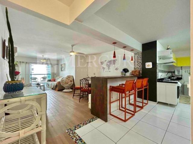 Apartamento no Guarujá, Pitangueiras, 3 Quartos, Sendo 1 Suíte, Sacada e Próximo da Praia Mercuri