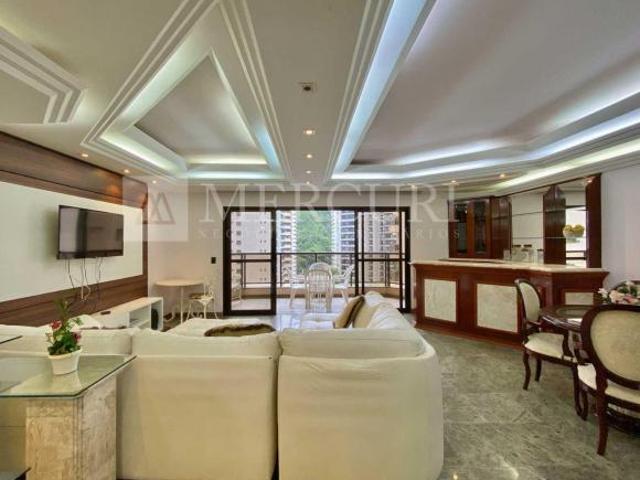 Apartamento no Guarujá, Pitangueiras, 3 Quartos, Sendo Suítes e Sacada com Vista Urbana Mercuri Im