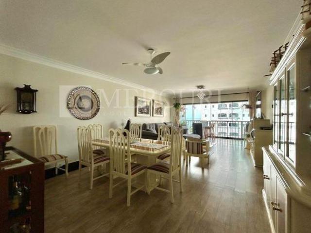 Apartamento no Guarujá, Pitangueiras, 3 Quartos, Vista Mar e Prédio com Lazer Mercuri Imóveis Im