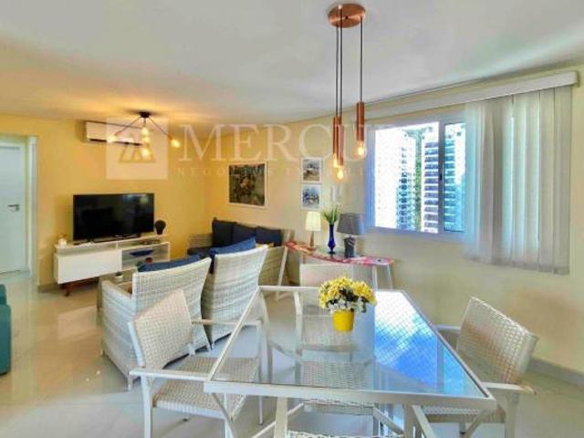 Apartamento no Guarujá, Pitangueiras, com Vista Mar, 3 Quartos Mercuri Imóveis Imobiliária no Gu
