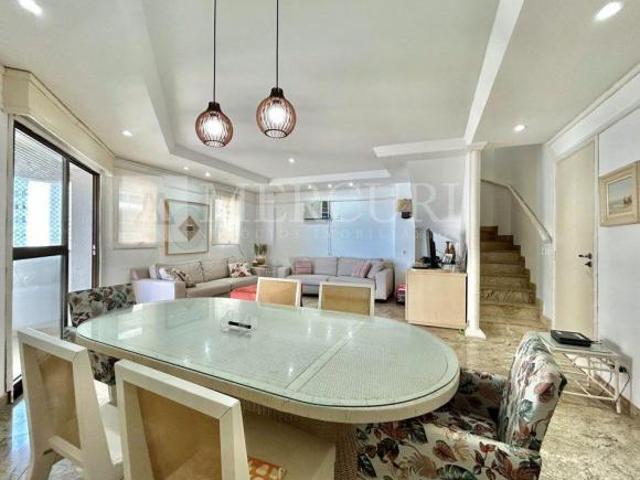 Apartamento no Guarujá, Pitangueiras, Duplex, Vista para o Mar, 3 Suítes Mercuri Imóveis Imobili