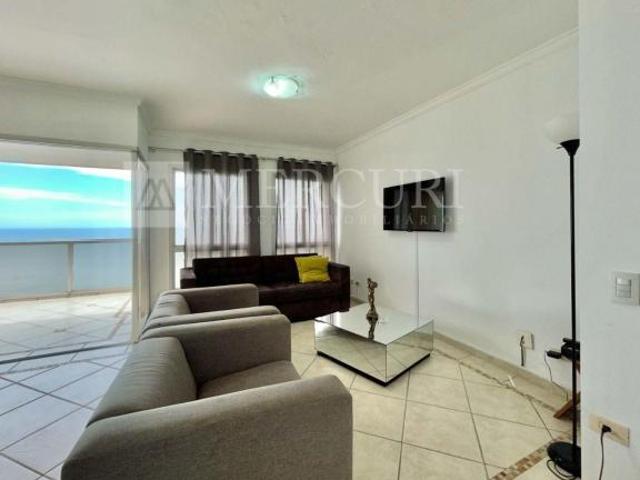 Apartamento no Guarujá, Pitangueiras, Frente Mar, 3 Quartos, Sendo 2 Suítes e Sacada Panorâmica para