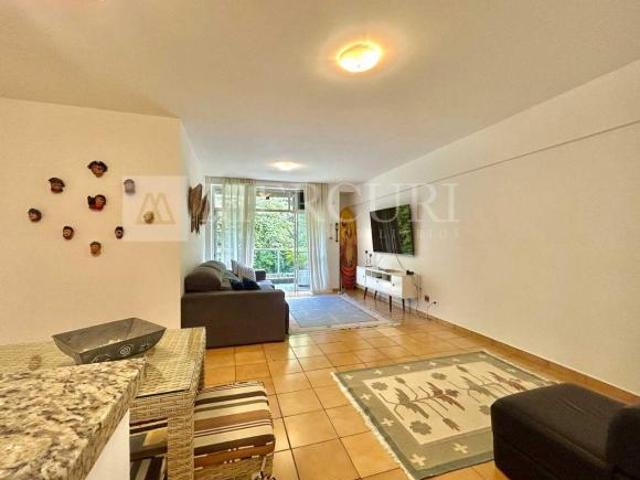 Apartamento no Guarujá, Pitangueiras, Mobiliado, 3 Quartos, Sendo 2 Suítes e Sacada com Vista para o