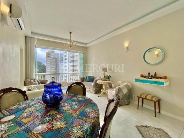 Apartamento no Guarujá, Pitangueiras, Reformado, 3 Quartos, Sendo 2 Suítes e Sacada com Vista para o
