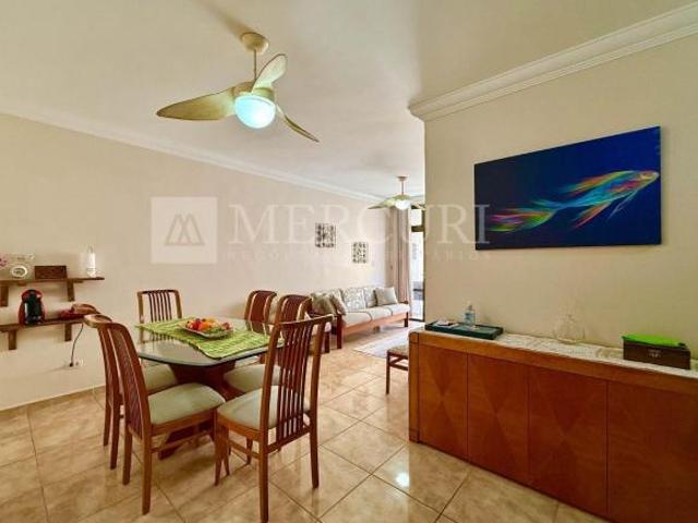 Apartamento no Guarujá, Praia da Enseada, 3 Quartos, Sendo 1 Suíte e Sacada Mercuri Imóveis Imob