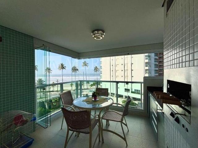 Apartamento no Guarujá, Praia da Enseada, 3 Quartos, Sendo 1 Suítes e Varanda Gourmet com Vista Mar