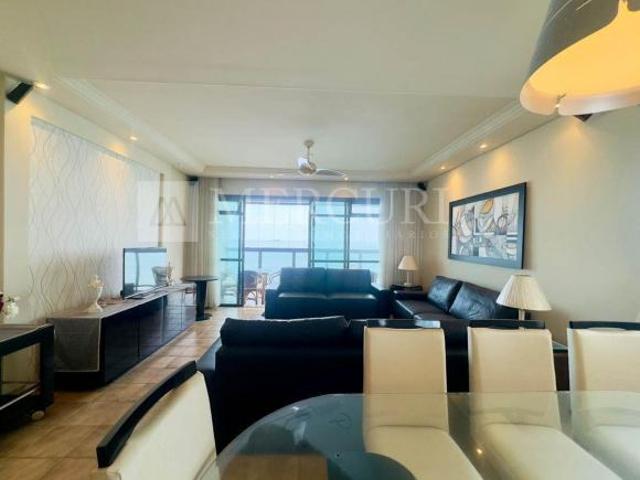 Apartamento no Guarujá, Praia das Astúrias, 3 Suítes e Varanda com Vista Mar Mercuri Imóveis Imo