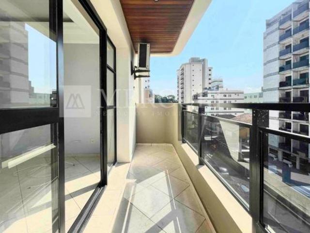 Apartamento no Guarujá, Tombo, 2 Quartos, Sacada
