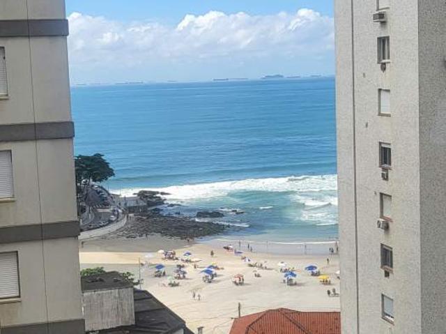 Apartamento no Guarujá 50M Praia Pitangueiras c/area de lazer