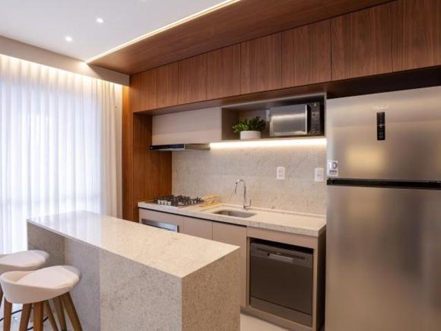 Apartamento no HAUT Compact Life com 52 m² e lazer completo no Bueno