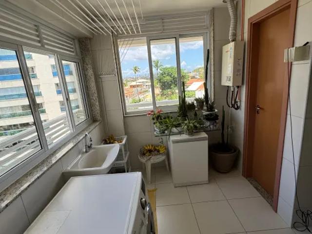 Apartamento no Hemisphere 360º Pituaçu, 4/ sendo 2 suítes, 165m², na melhor torre, linda vista mar
