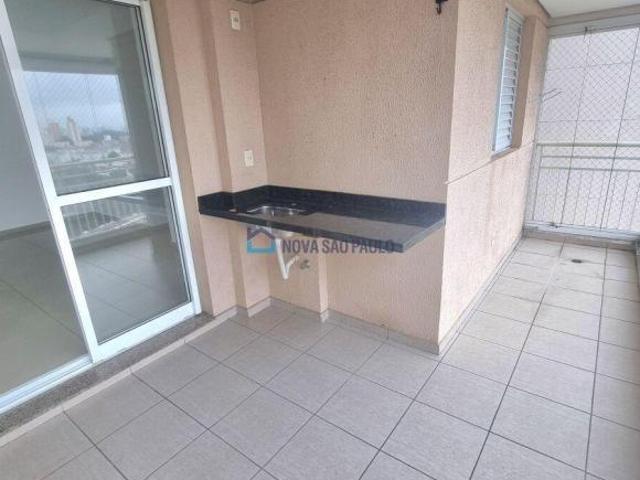 Apartamento no Ipiranga, 2 Quartos, 18º Andar, Terraço Gourmet! Ao lado Metrô Sacomã