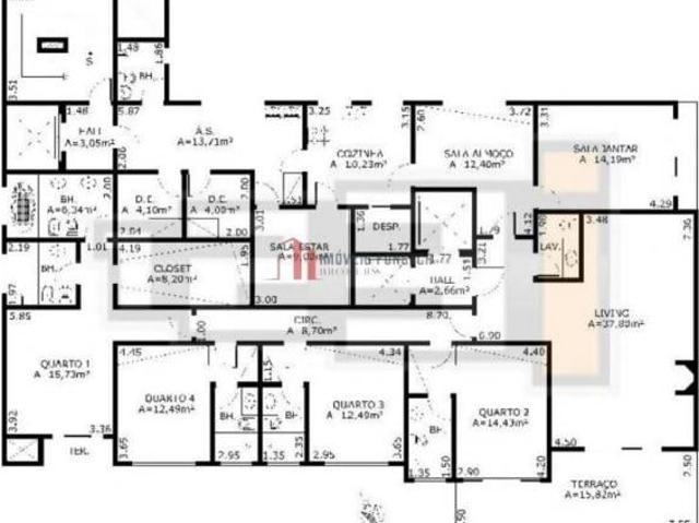 Apartamento no Itaim Bibi a venda perto do Parque do Povo