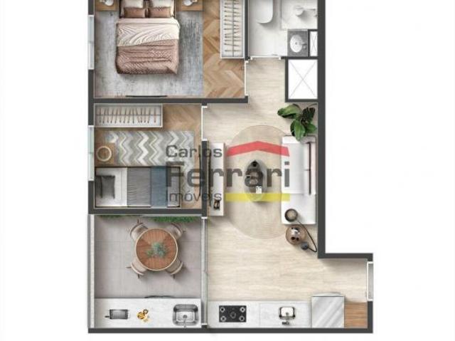 Apartamento no Jardim São Paulo com 3 dormitórios, 1 suíte com vaga e sem vaga