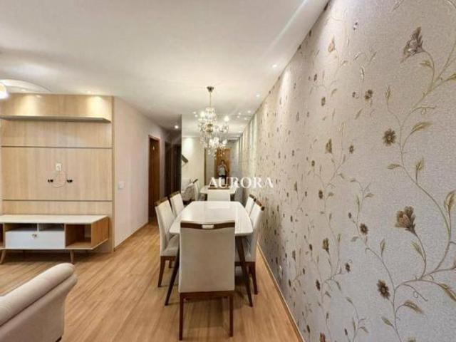 Apartamento no Jardins Eco Resort mobiliado com 3 dormitórios à venda, 74 m² por R$ 749.000 Gleba