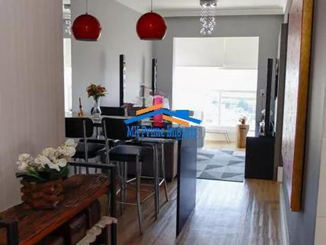 Apartamento no Km 18 – 61m² – 2 Vagas – Lado Estação Com. Sampaio Mobiliado