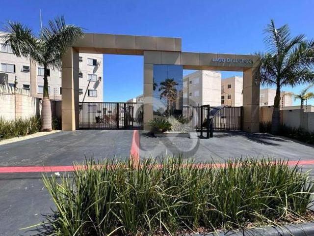 Apartamento no Lago Di Lucerna com 2 dormitórios à venda com giardino por R$ 250.000 Cidade Indu