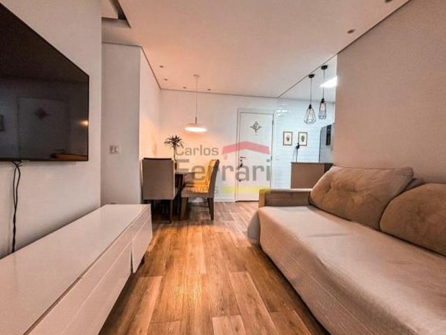 APARTAMENTO NO LAUZANE PAULISTA CONTENDO 2 DORMITÓRIOS, 1 VAGA, SACADA