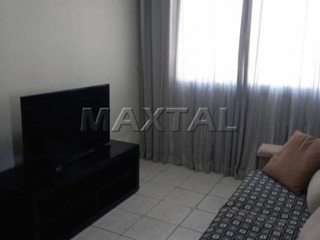 Apartamento no Lauzane Paulista de 52m², 2 dormitórios, sala, 1 banheiro e 1 vaga