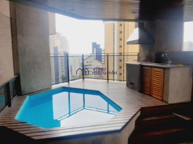 Apartamento no Morumbi 1 Dormitório Suíte / Piscina na varanda