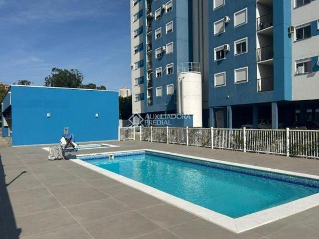 Apartamento no Operário/NH 2 dor. com sacada c/churr,garagem, cond.com piscina,s.festas, elevador
